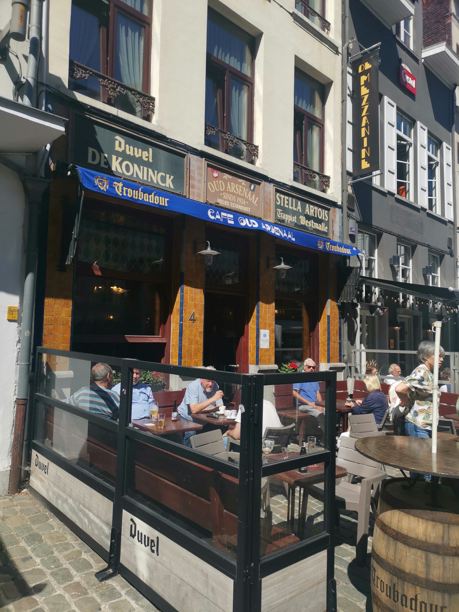 Oud Arsenaal, Antwerp - The European Bar Guide