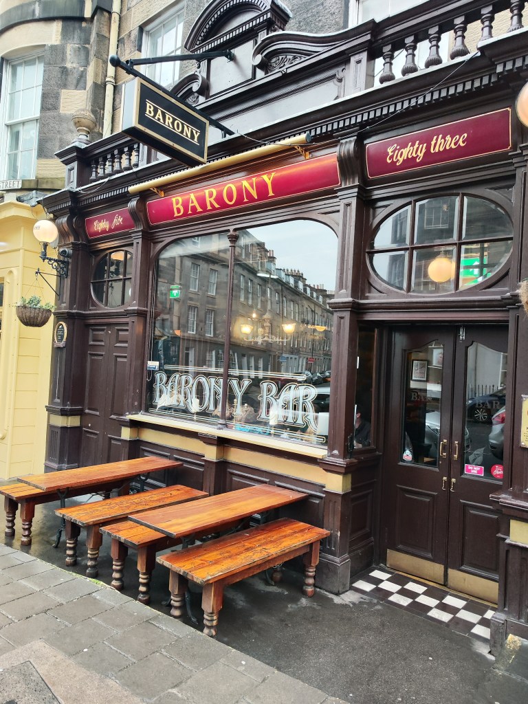 Barony Bar, Edinburgh 🏴󠁧󠁢󠁳󠁣󠁴󠁿
